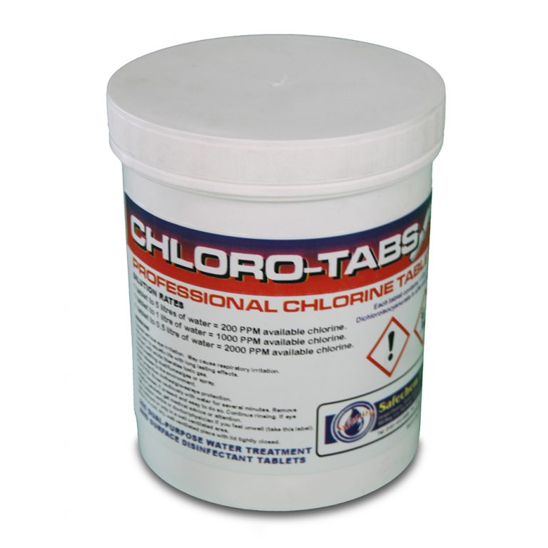 CHLORO-TABS chlorine tablets