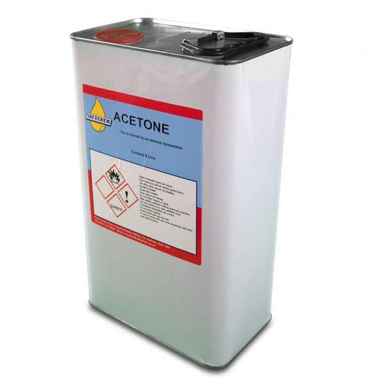 Acetone solvent cleanser